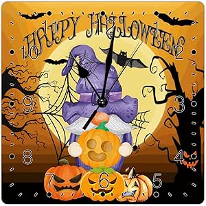 Amazon.com: Swavecat Halloween Horro Tree Gnome Pumpkin Home Decorative ...