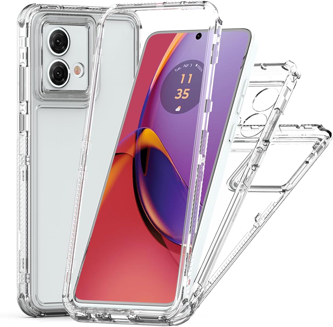 Amazon.com: Compatible with Moto G84 5G Cover,Compatible with Motorola ...