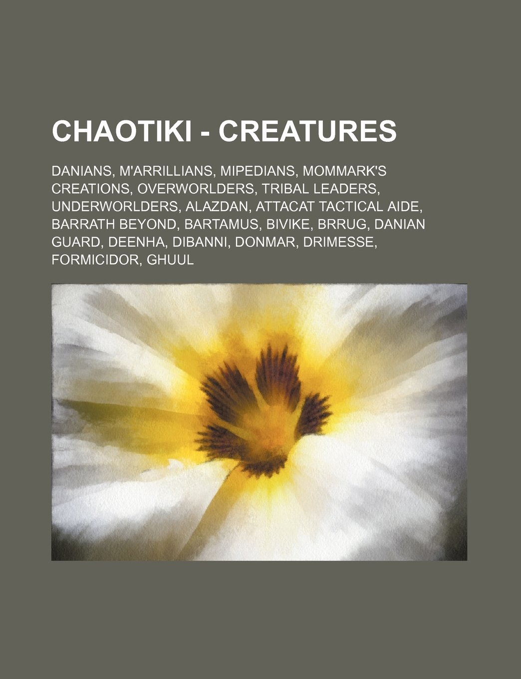 Amazon.co.jp: Chaotiki - Creatures: Danians, M'Arrillians, Mipedians ...