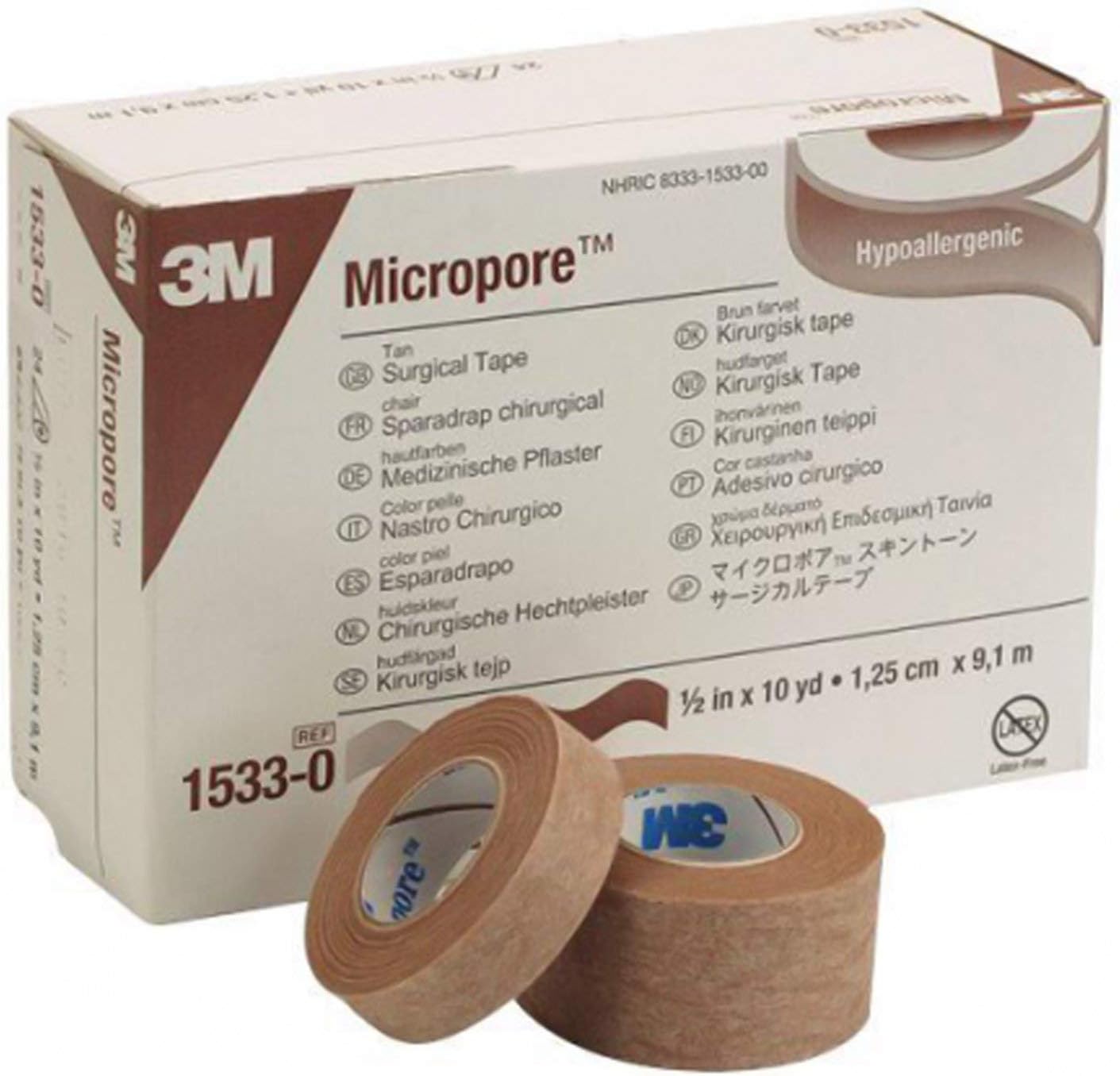 3M Micropore Paper Tape - Gentle, Breathable Wound Care