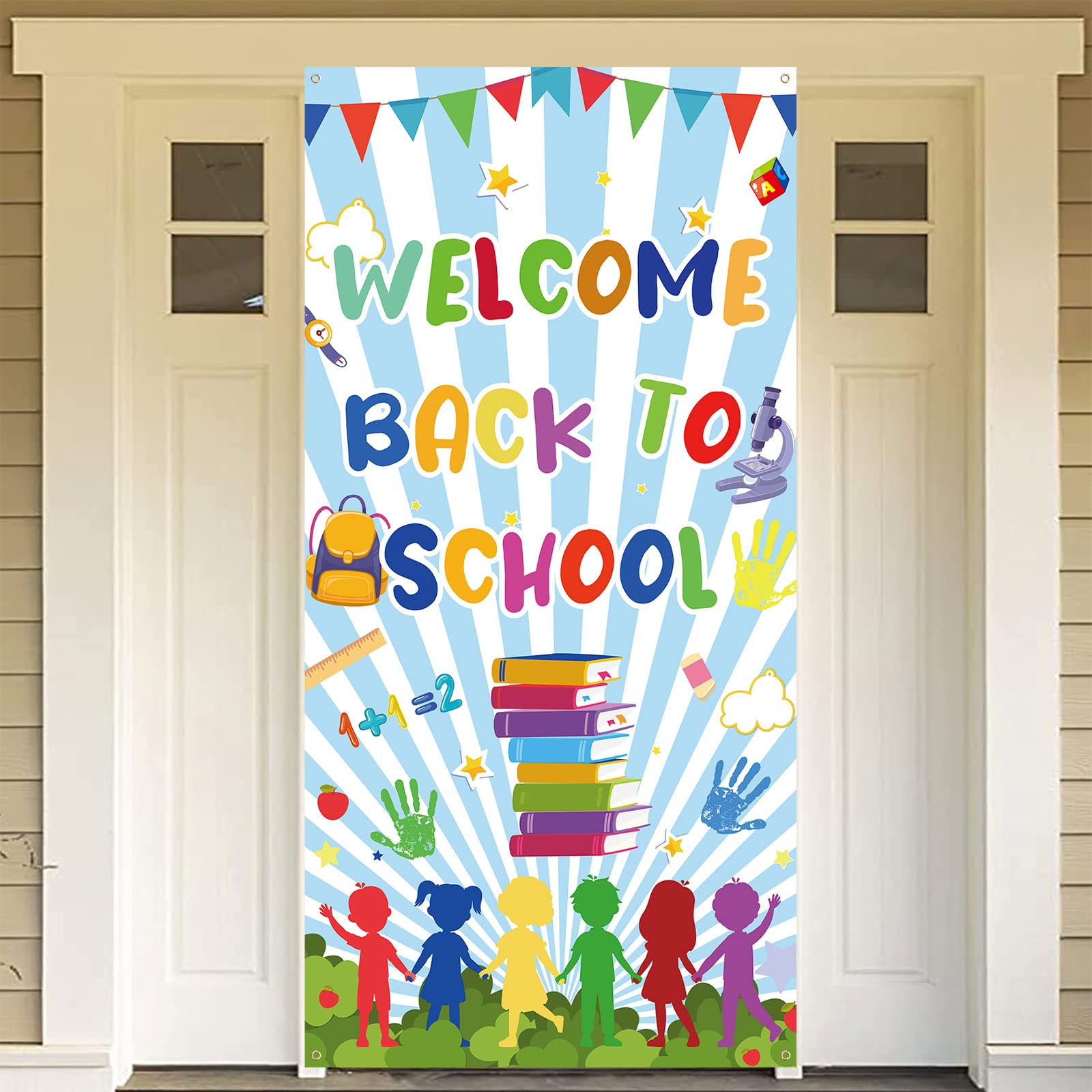Back To School Banner Back To School Door Decorations First ...