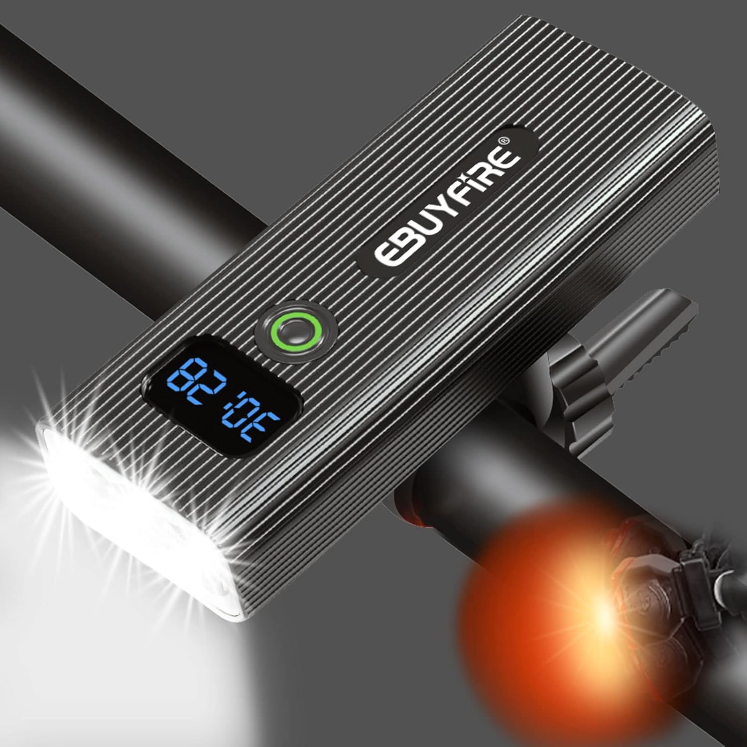 EBUYFIRE Bicycle Lights Set USB Rechargeable,Super Bright Bicycle Front ...