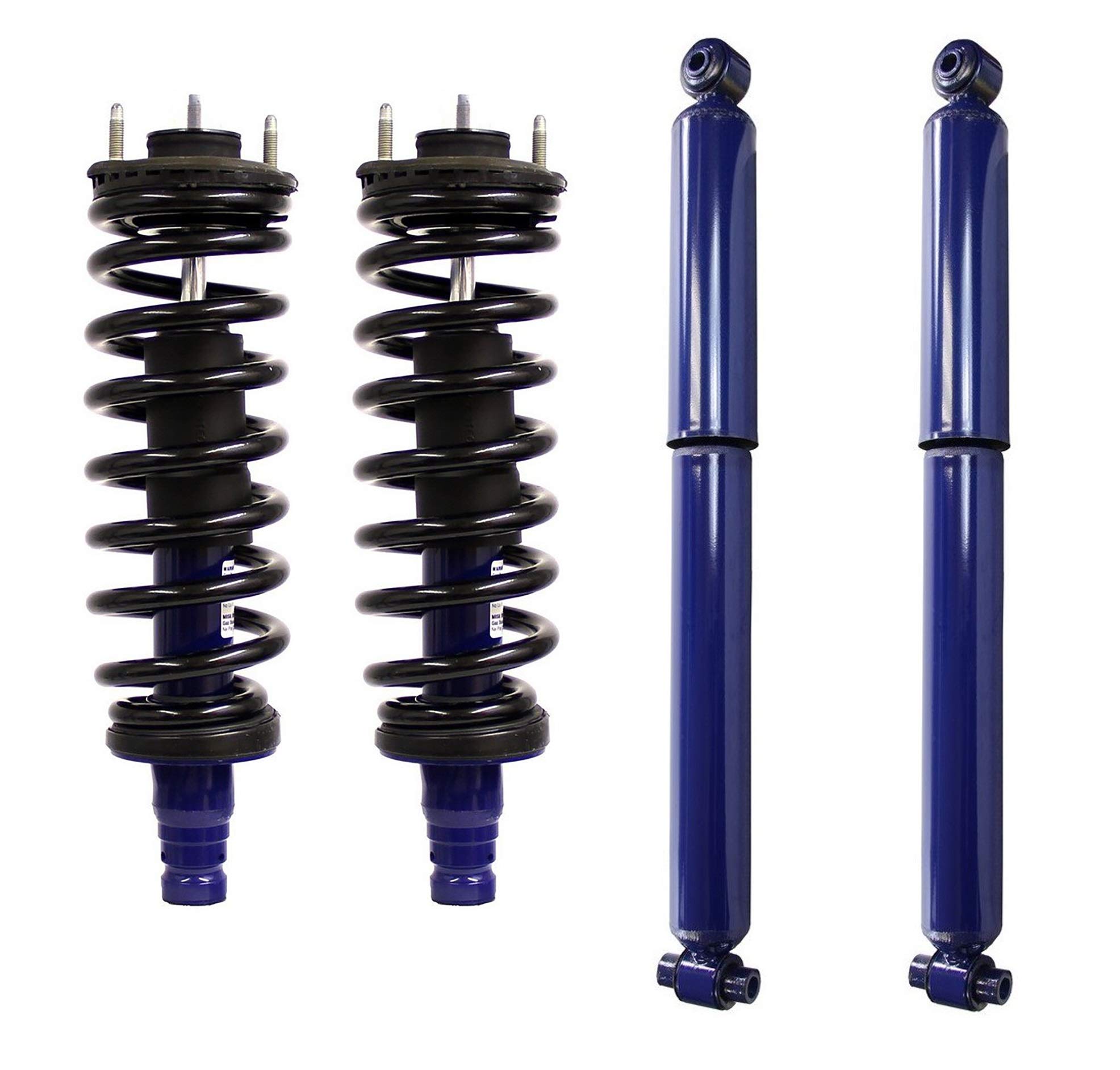 Snapklik.com : Monroe Front Struts Coil Springs & Rear Shocks Kit For ...