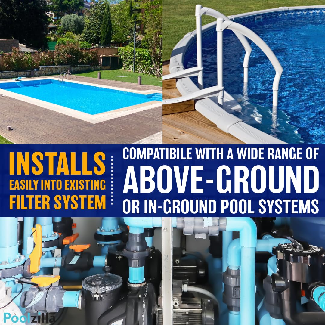 Snapklik.com : Poolzilla Free Standing Automatic Chlorinator Above ...