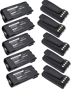 Amazon.com: (10PCS) Replacement Tait TT35L1-D Battery for Tait TP8100 ...