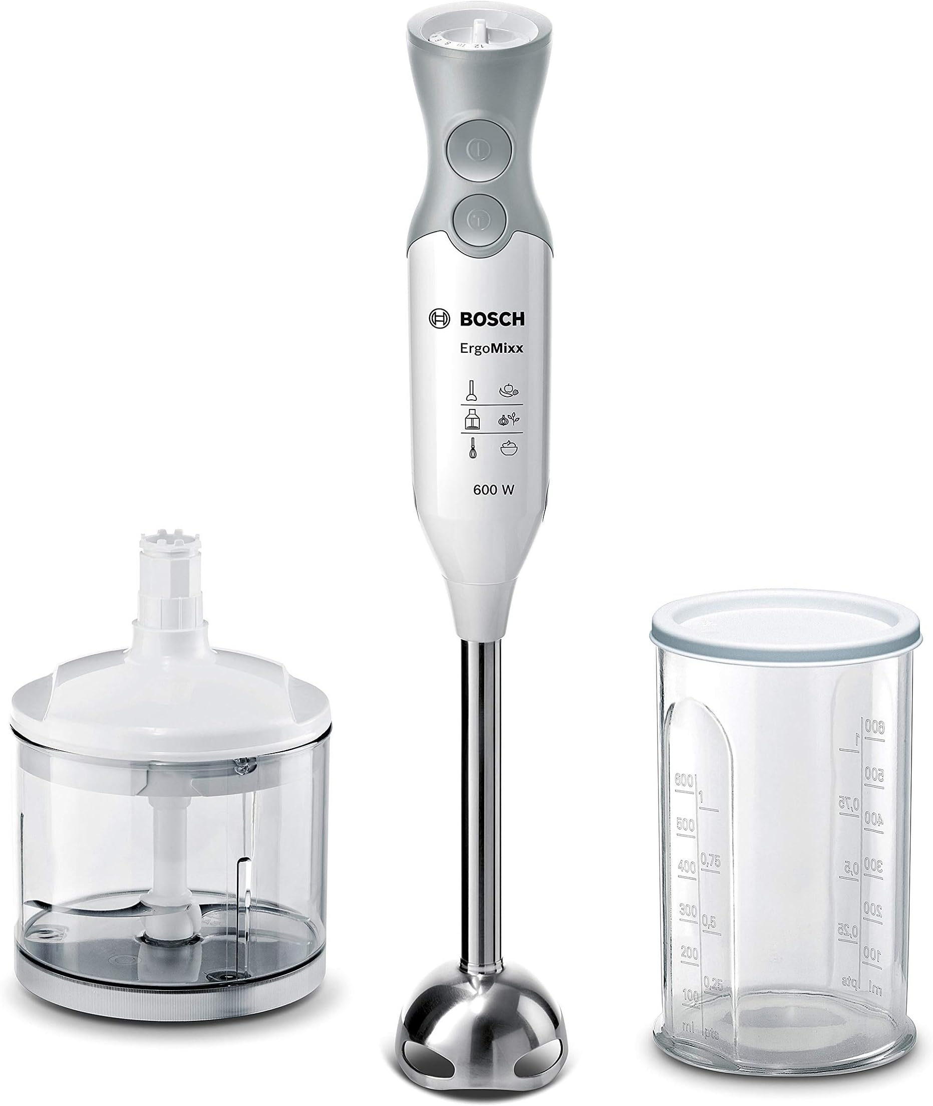 Bosch Mixeur Plongeant ErgoMixx MSM66120 – Mélangeur ultra puissant ...