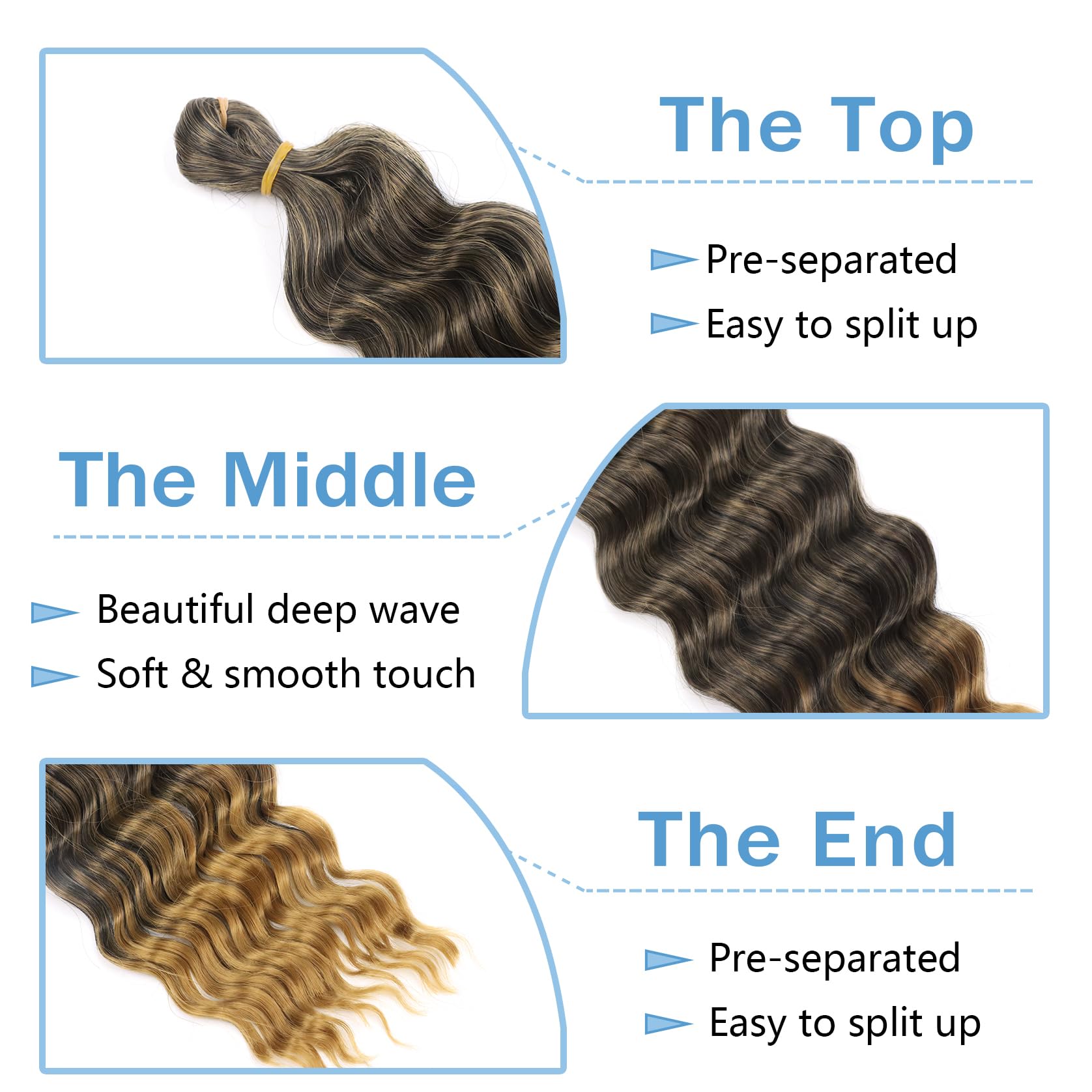 Snapklik.com : Ocean Wave Crochet Hair T27 Water Wave Crochet Hair ...