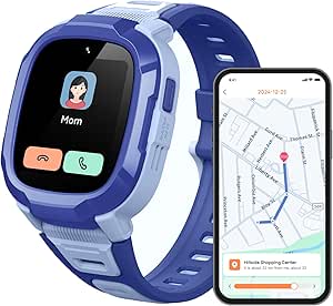 Mibro P6 smartwatch für Kinder mit GPS und Telefon Uhr schrittzähler ...