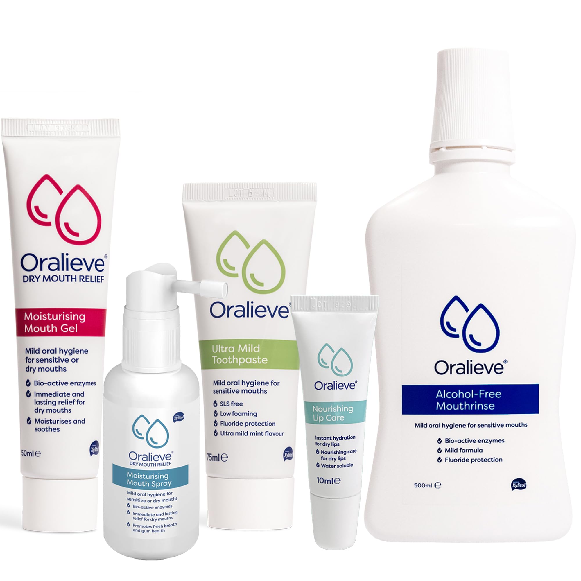 Oralieve Dry Mouth Relief Starter Kit (Includes Moisturising Dry Mouth ...