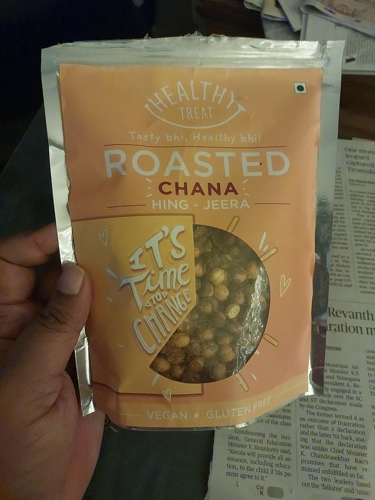 Healthy Treat Roasted Chana 400g - Hing Chana | Roasted Chana, Whole ...