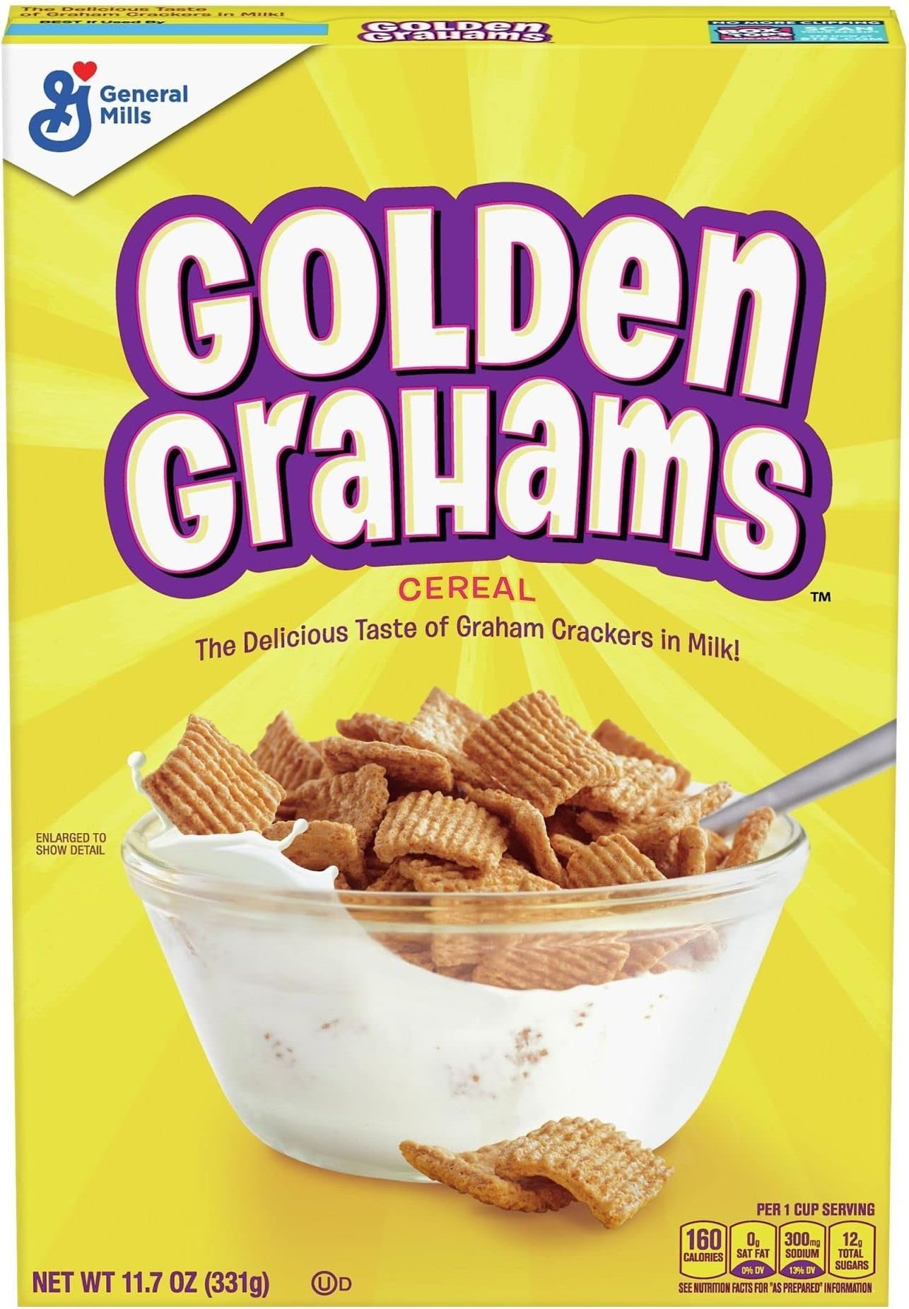 Amazon.com: General Mills, Cereal Golden Grahams, 11.7 Ounce