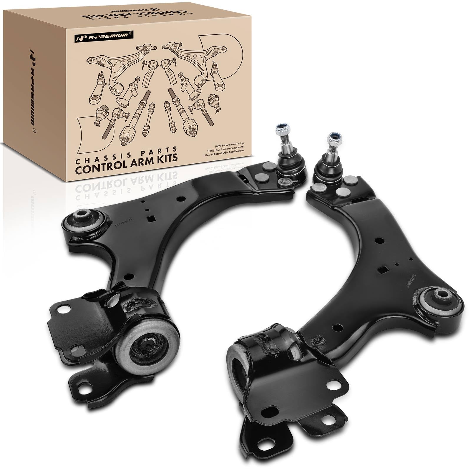 A-Premium 2 x Front Lower Control Arm, with Ball Joint & Bushing ...