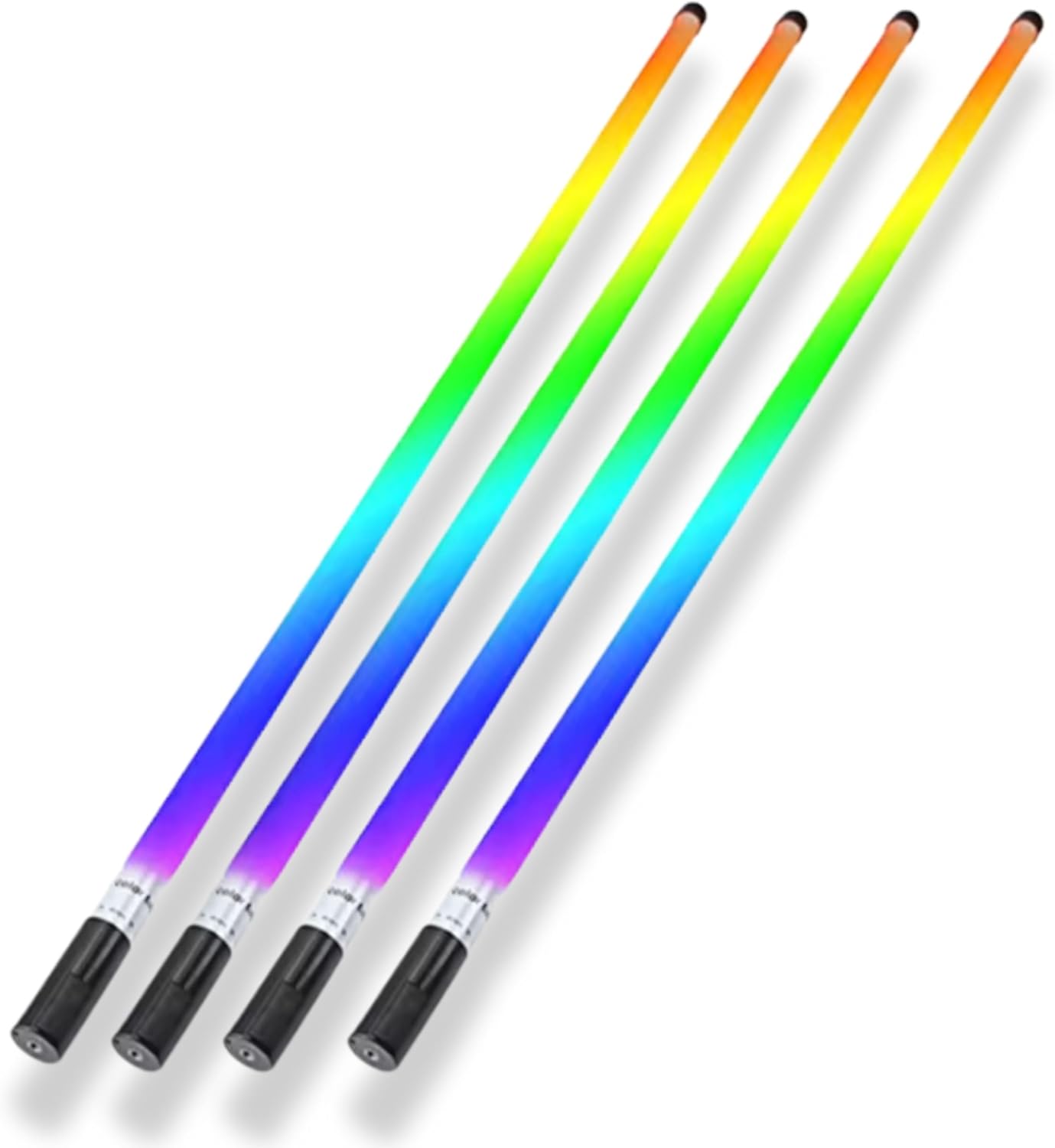 Amazon.com : 4-Pack GamerDens 360 RGB LED 4ft Tube Light Wireless Smart ...