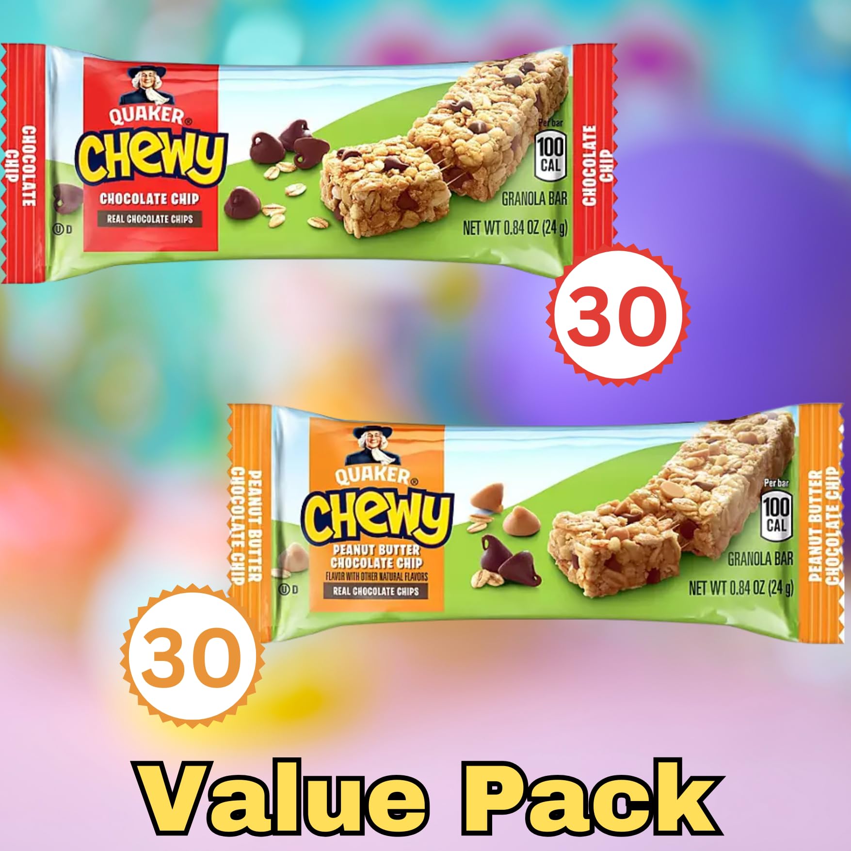 Quaker Chewy Granola Bars Variety Pack 8 Ct Granola Energy Bars Quaker