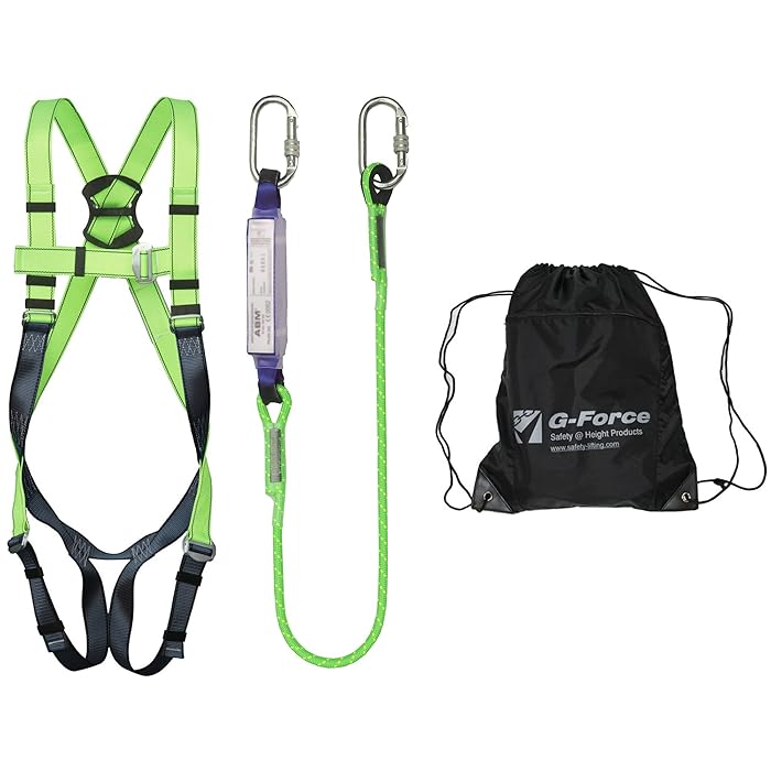 Buy G-Force P10 Shock Absorber Lanyard & Full Body Height Safety Fall ...