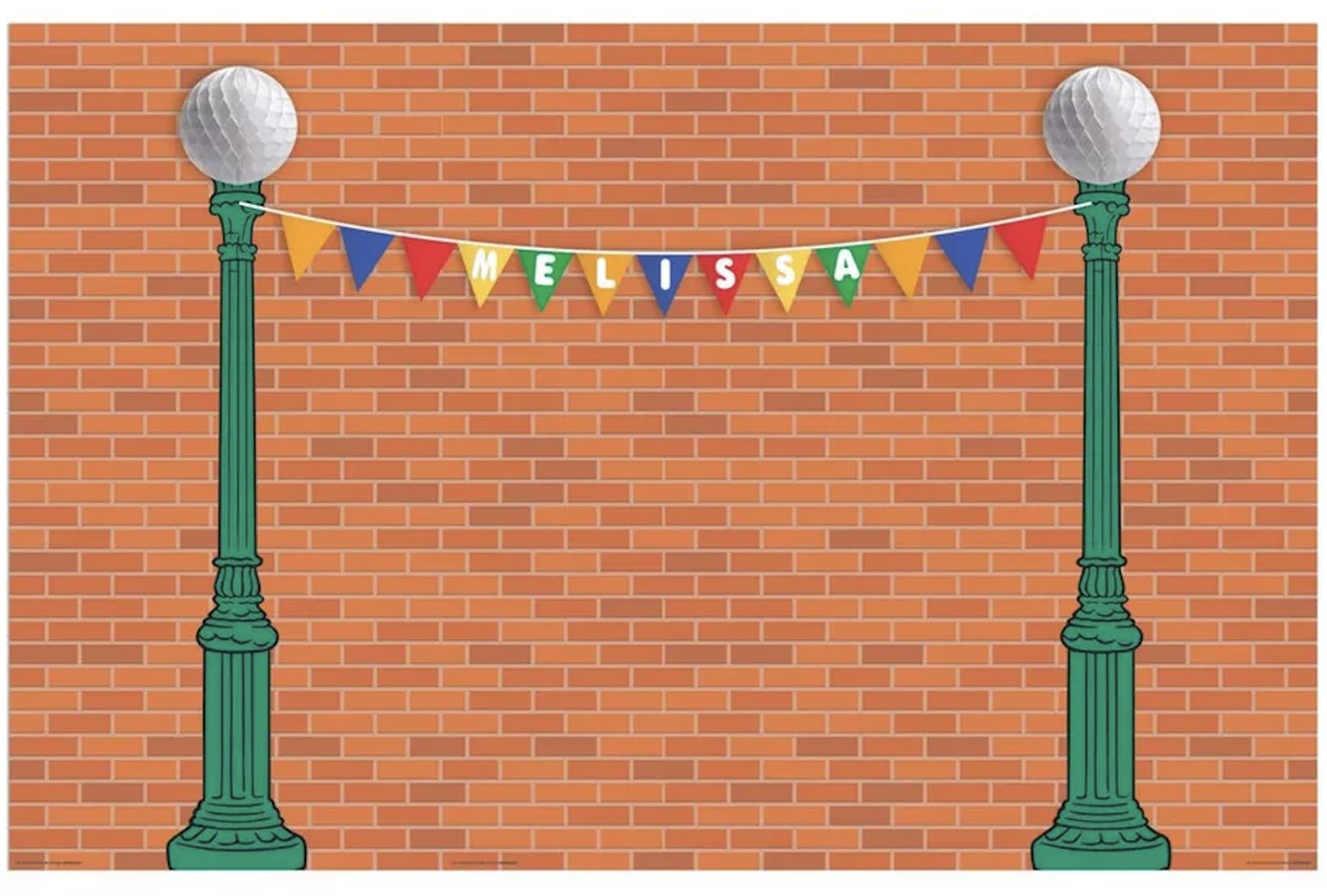 Sesame Street Brick Wall