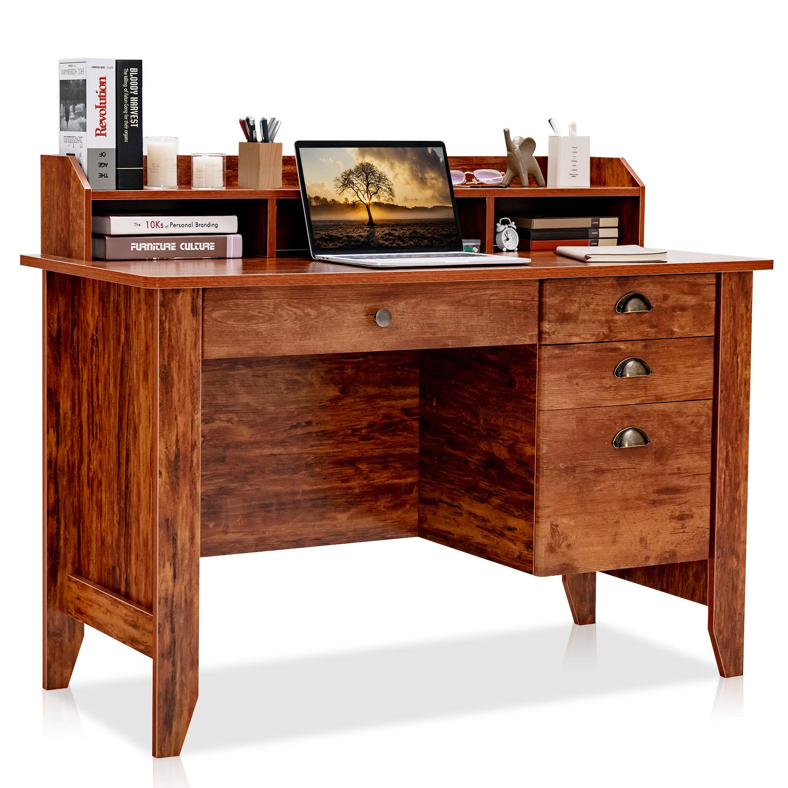 Organized Executive Office Desk
