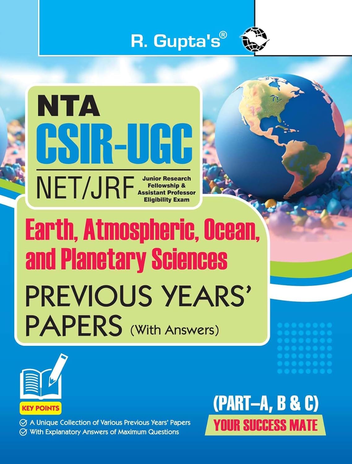 Amazon.com: CSIR-UGC-NET/JRF : Earth, Atmospheric, Ocean and Planetary Sciences – Previous Years ...