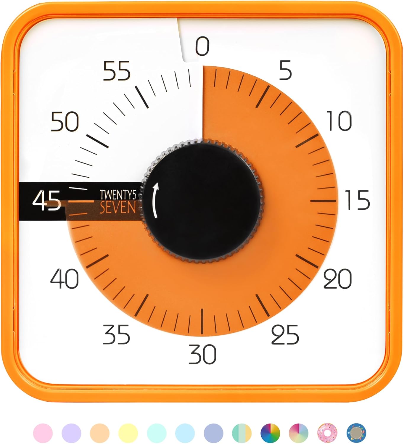 Amazon.com: TWENTY5 SEVEN Countdown Timer 7.5 inch; 60 Minute 1 Hour ...