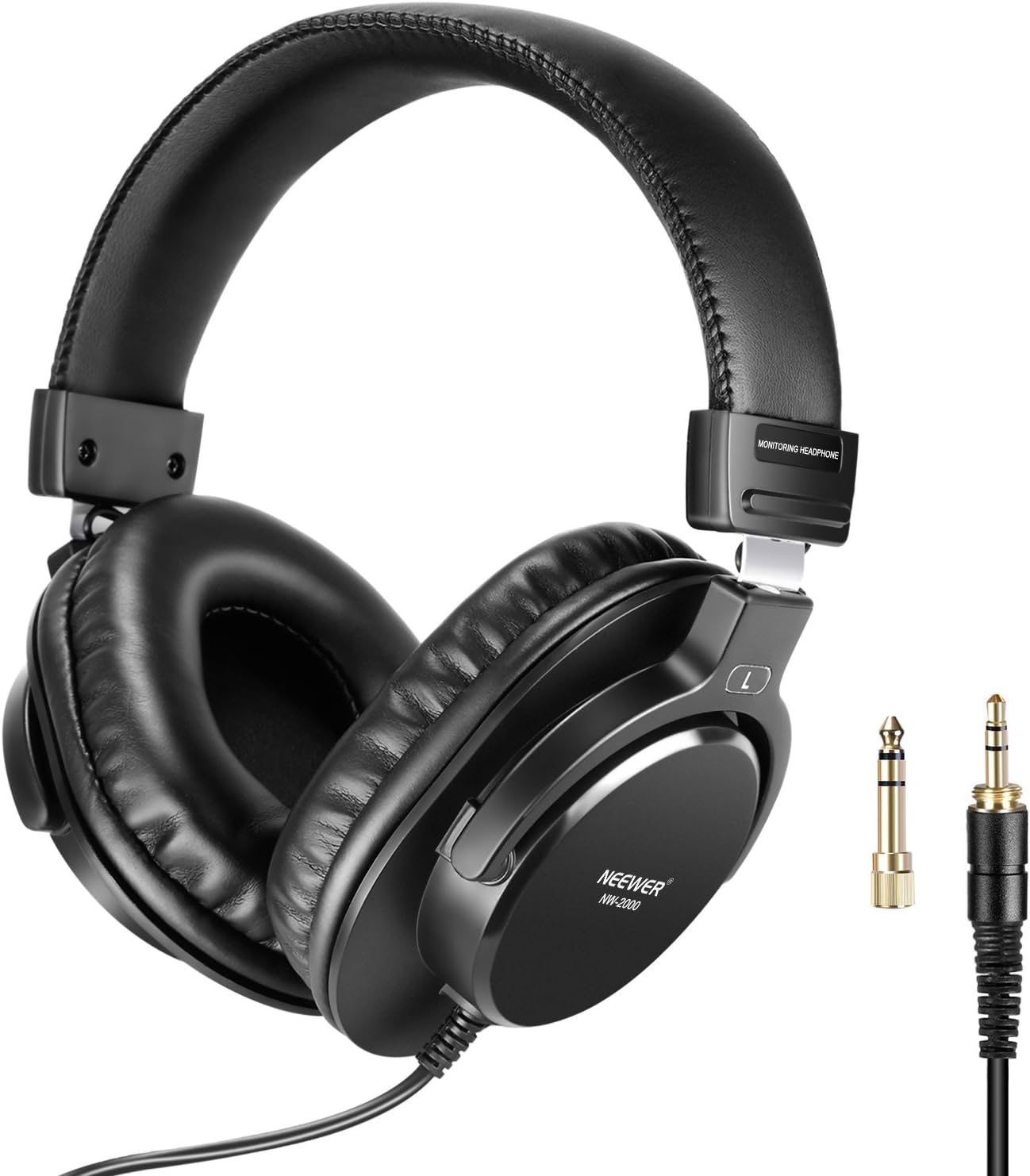 Amazon.com: Neewer Studio Monitor Headphones - Dynamic Rotatable ...