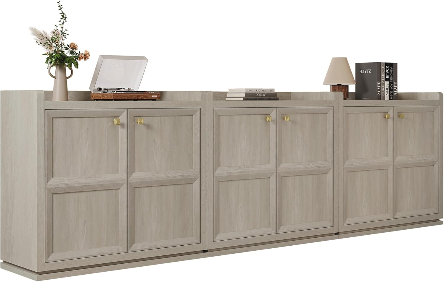 Amazon.com - SICOTAS Buffet Cabinet with Storage Buffet Cabinet Sideboard Accent Storage Cabinet ...