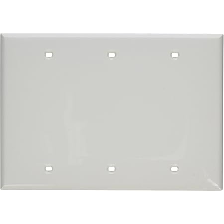 Leviton 80735-W WH WP 3G BLANK STD SIZE BOX MNT NYLON - Switch And ...