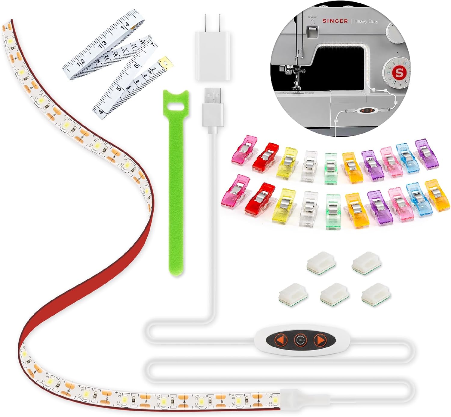 Amazon.com: Sewing Machine Light Strip Sewing Machine Lights LED Strip ...