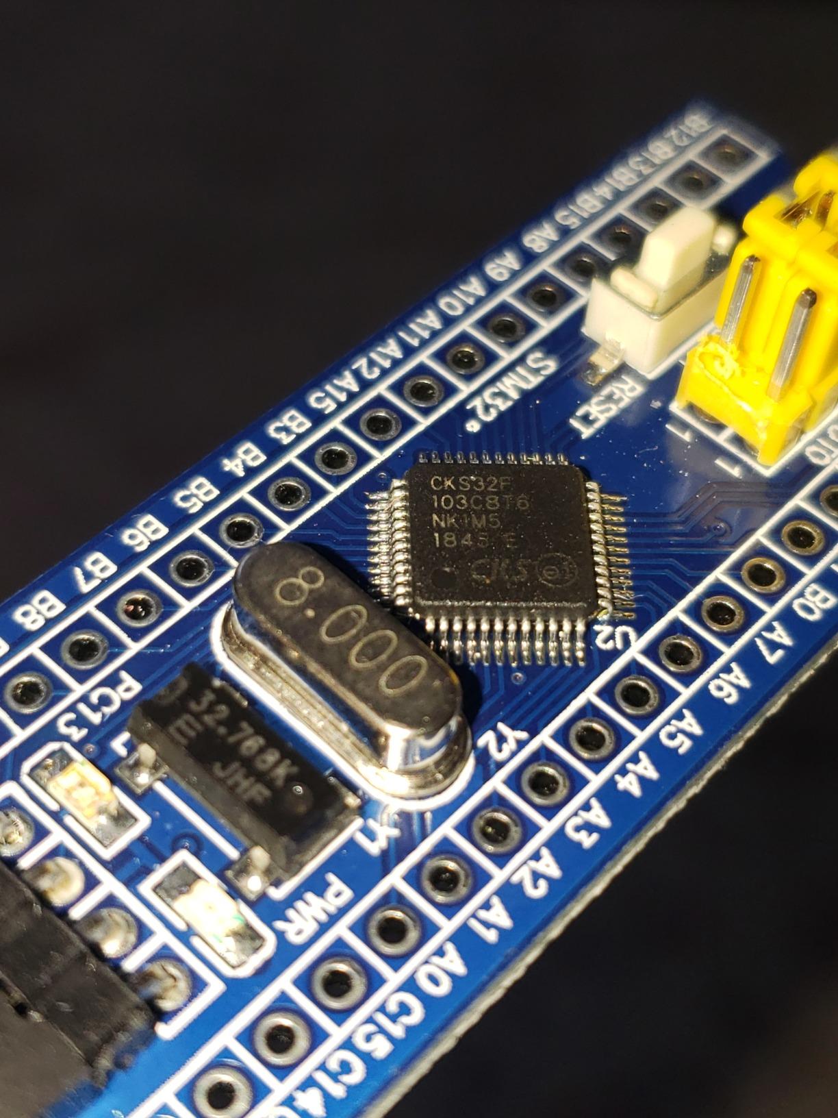 Robodo AR25 STM32F103C8T6 ARM STM32 Minimum System Development Board Module for Arduino : Amazon ...