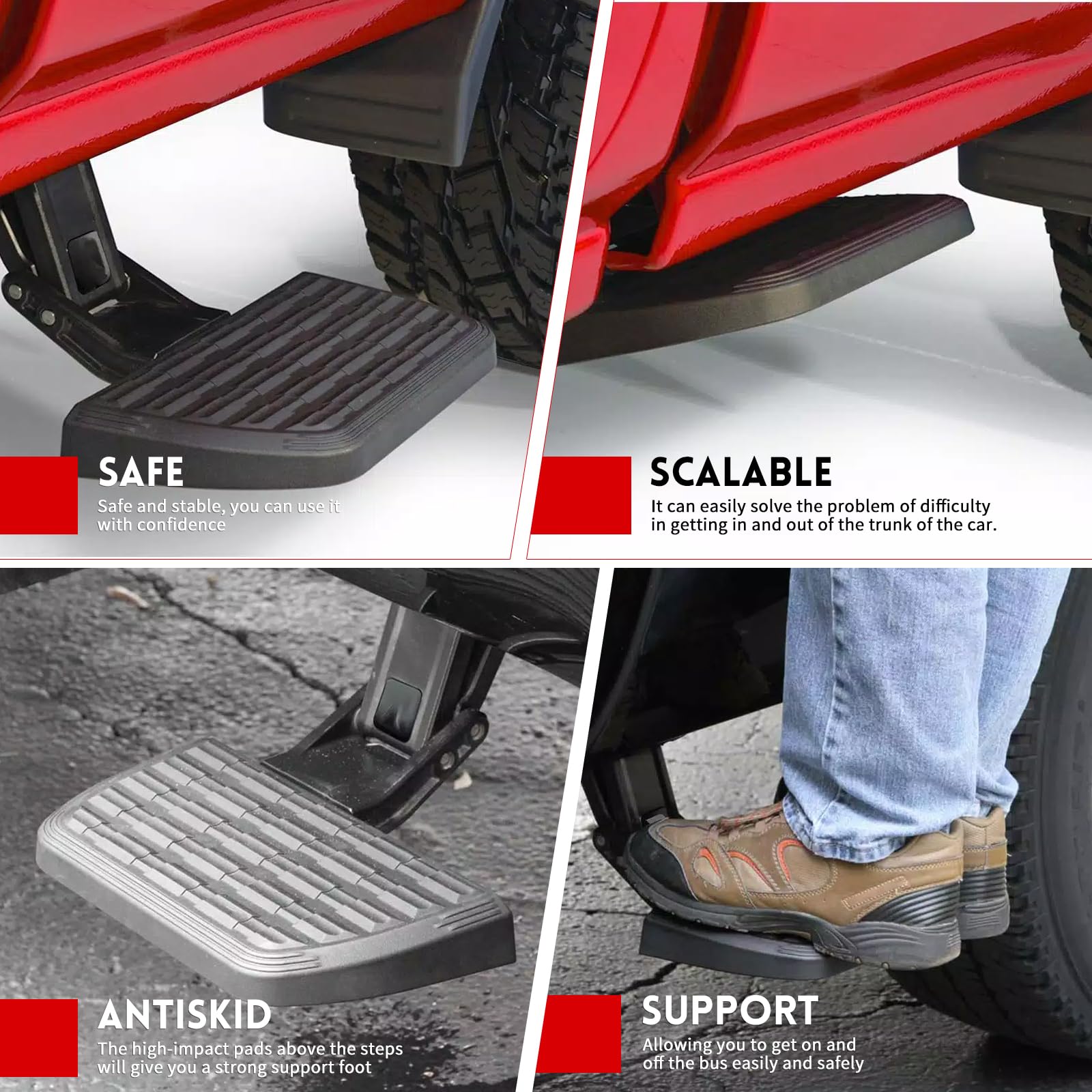 Snapklik.com : Truck Bed Side Step Fits For 2017-2022 Ford F250 F350 ...