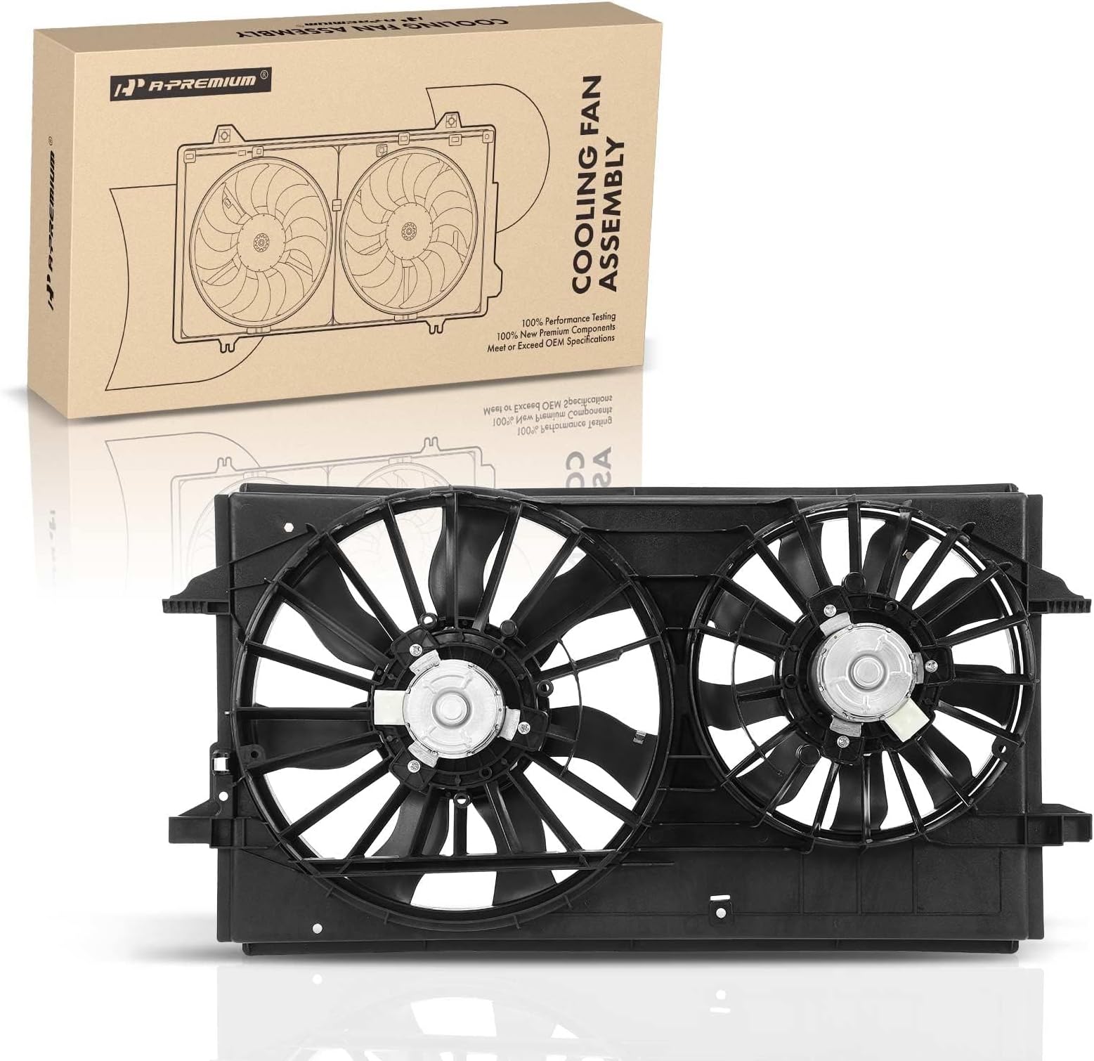 Amazon.com: A-Premium Engine Radiator Cooling Fan Assembly Compatible ...