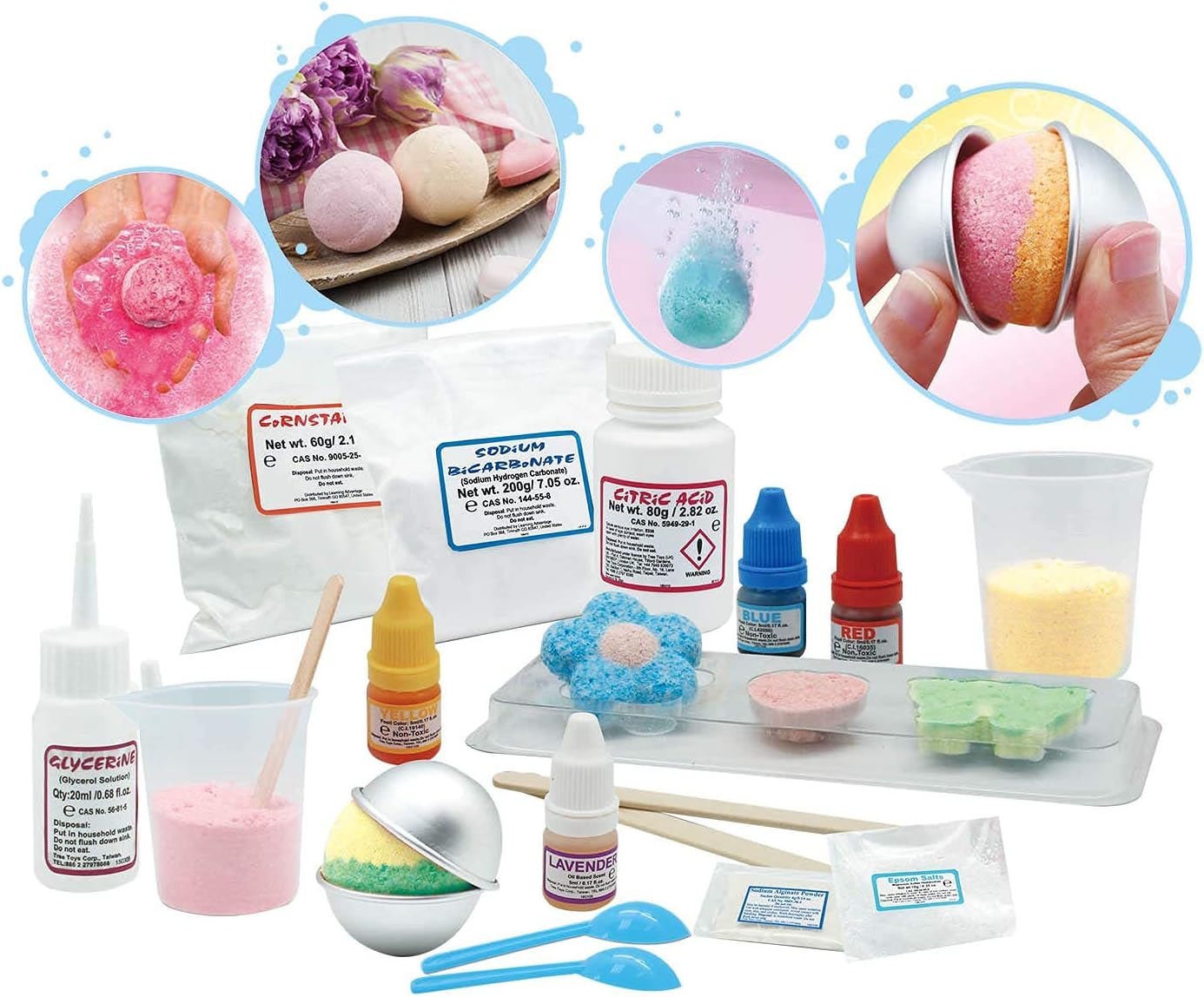 WILD! Science Bath Bomb Factory – Make Bath bombs for kids – Childrens ...