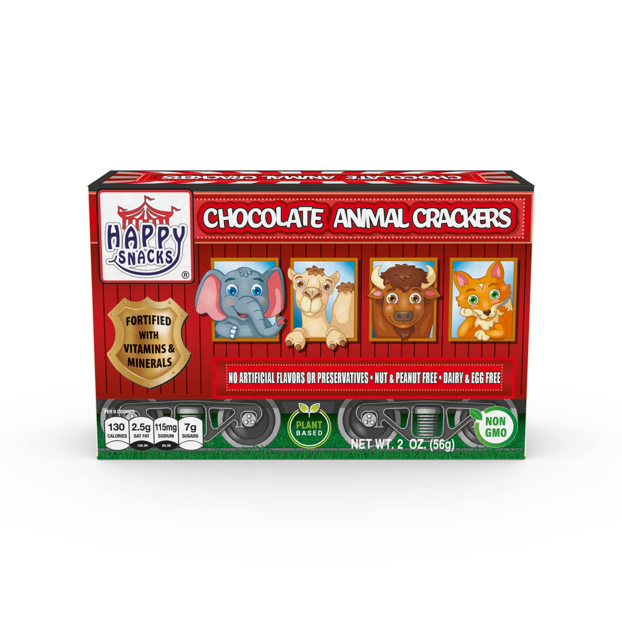 Snapklik.com : Happy Snacks Animal Crackers - Plant Based Ingredients ...