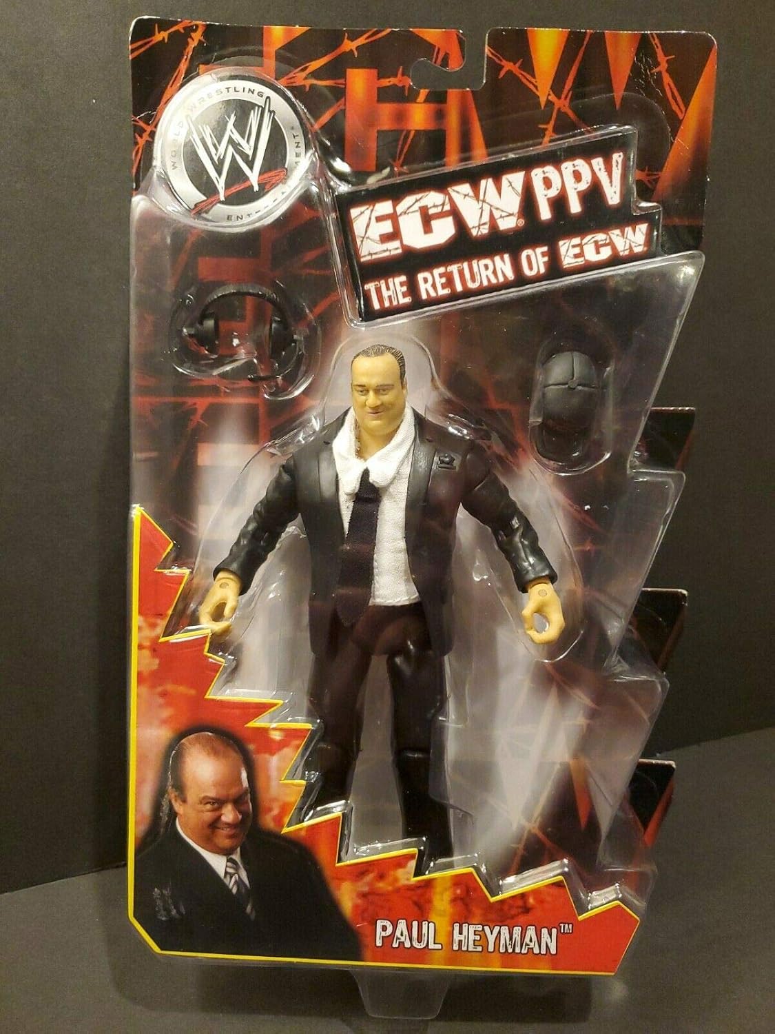 Amazon.com: WWE ECW PPV The Return of ECW: Paul Heyman : Sports & Outdoors