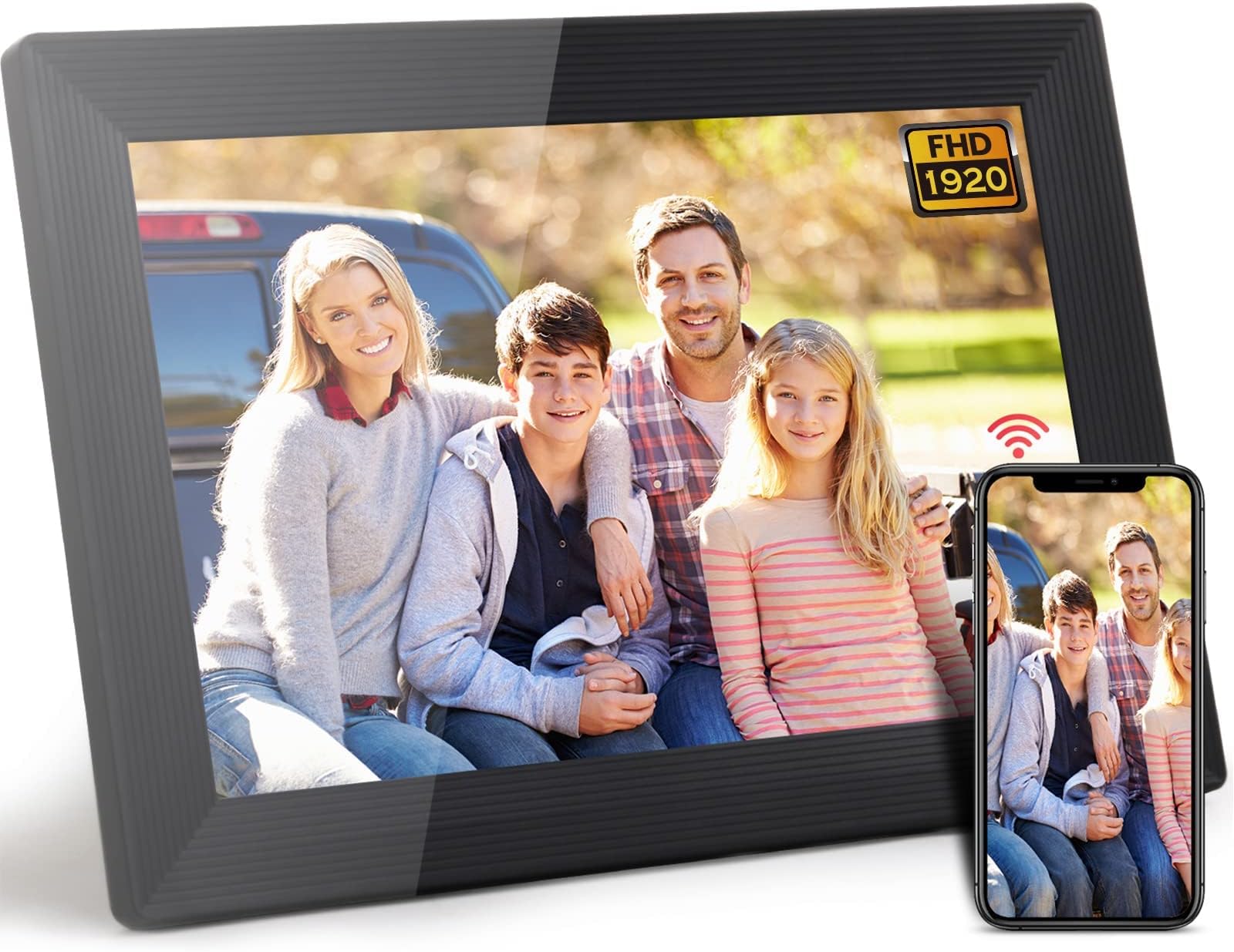 Buy FRAMEO 10.1 Inch WiFi Smart Digital Picture Frame, 1280*800 IPS HD ...