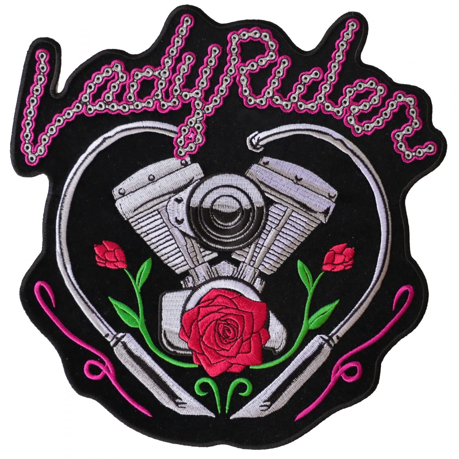 Motorcycle Back Patches For Women Biker Large Back Patches