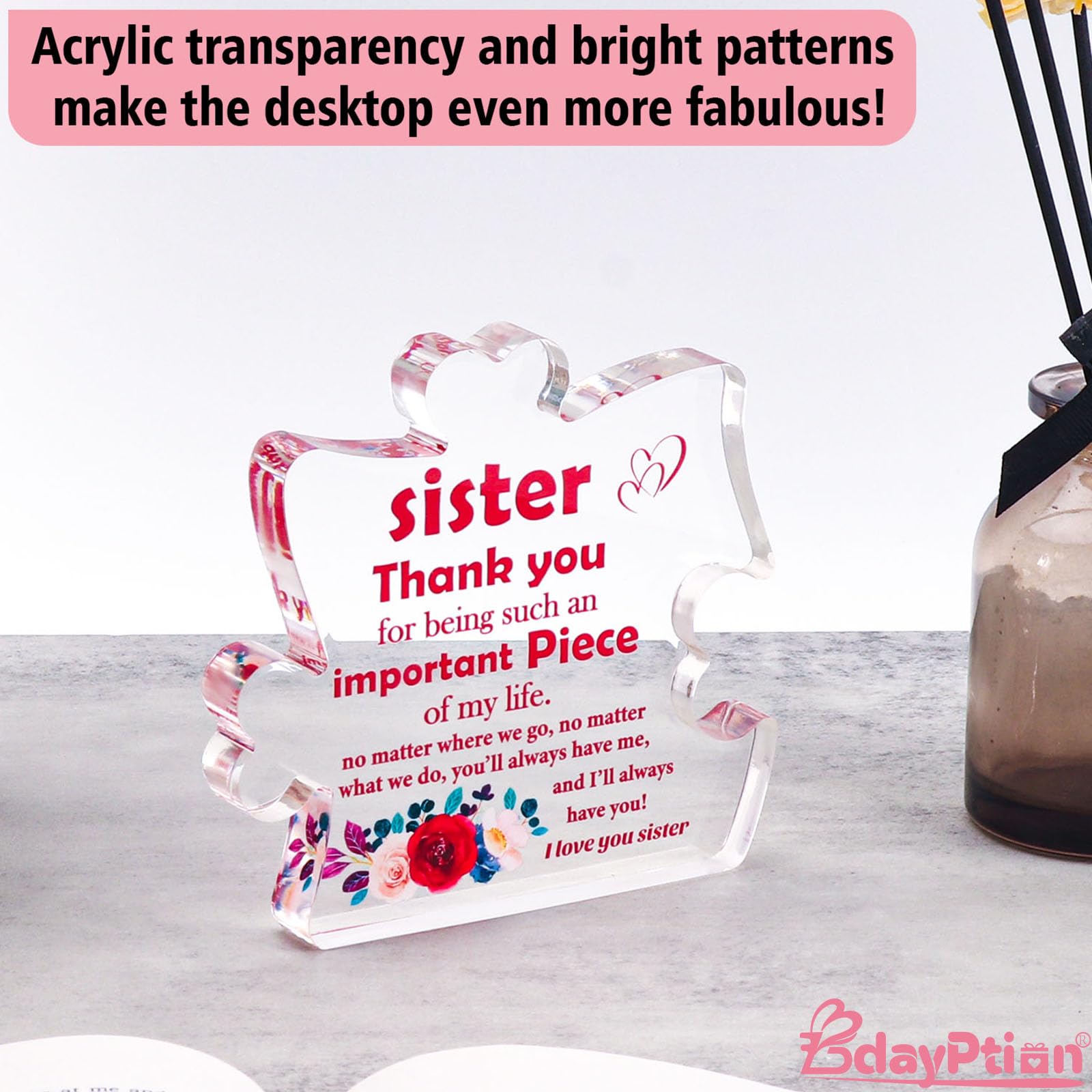 Snapklik.com : Sister Gifts From Sister, Sister Birthday Gifts, Best ...