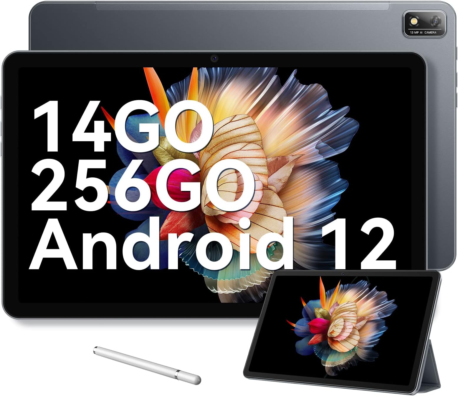 Blackview TAB 16 Gaming Tablette Tactile Android 12, 11 Pouces 4G LTE+ ...