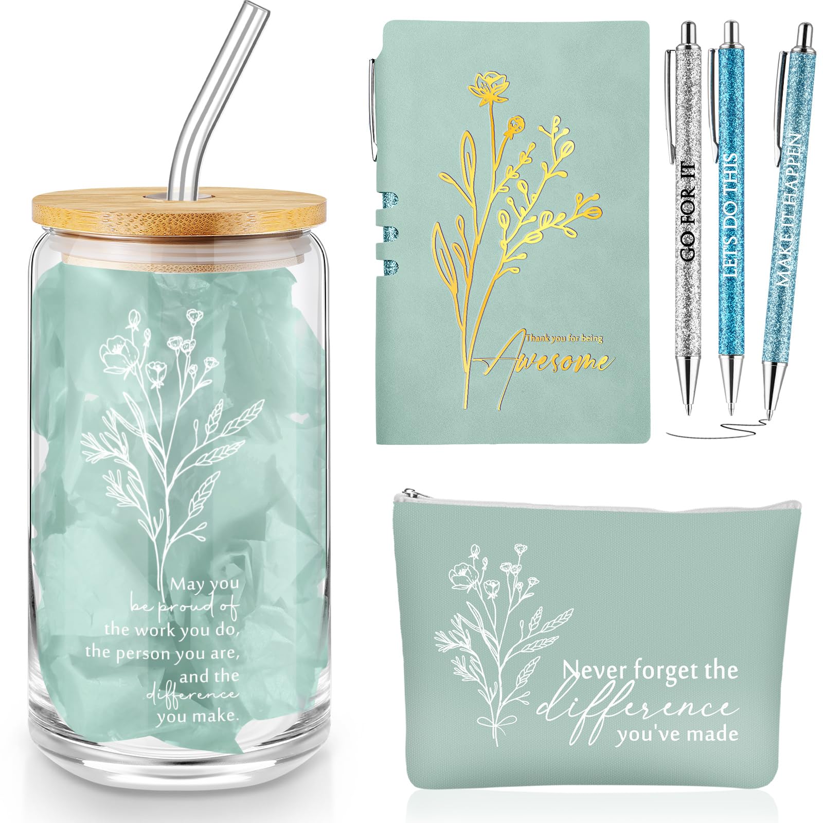 Amazon.com | Funnymoom 6 Pcs Employee Appreciation Gift Set for Women ...