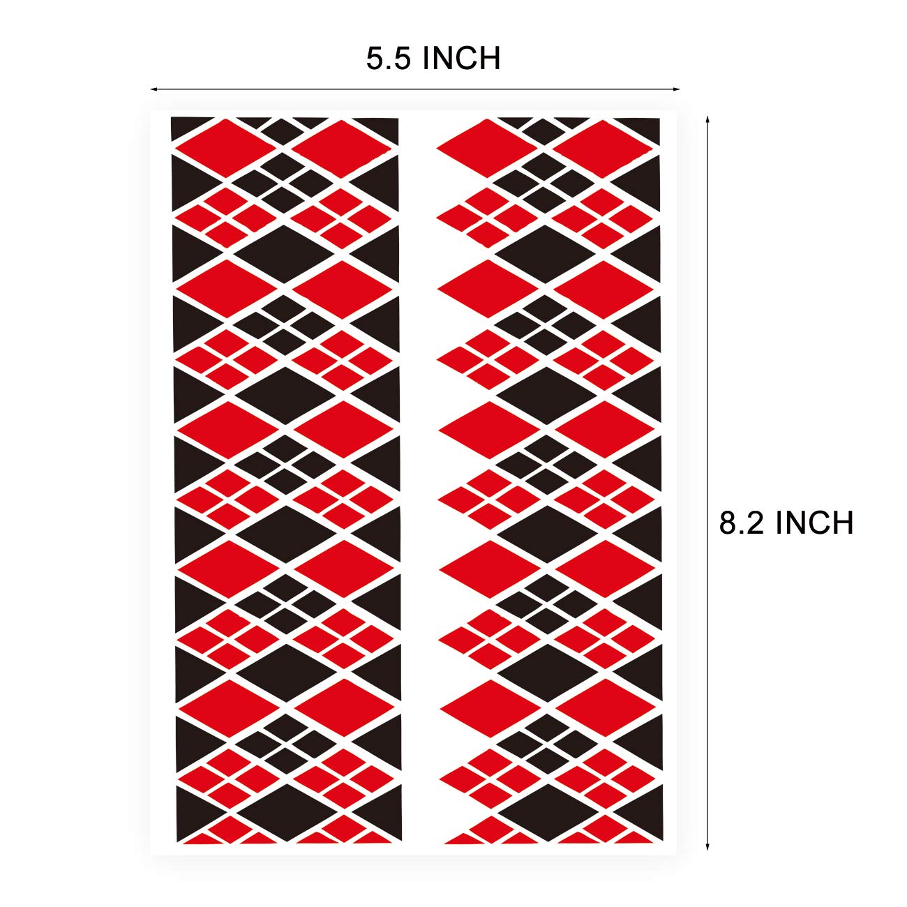 Harley Quinn Diamond Pattern Tattoo
