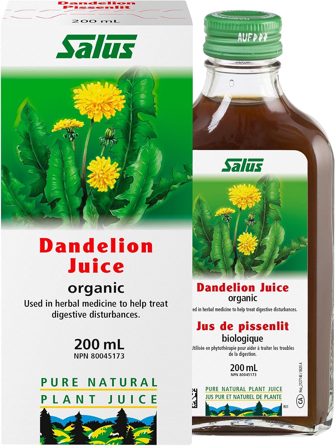 Salus Dandelion Fresh Plant Juice | Herbal Supplement for Kidney and ...