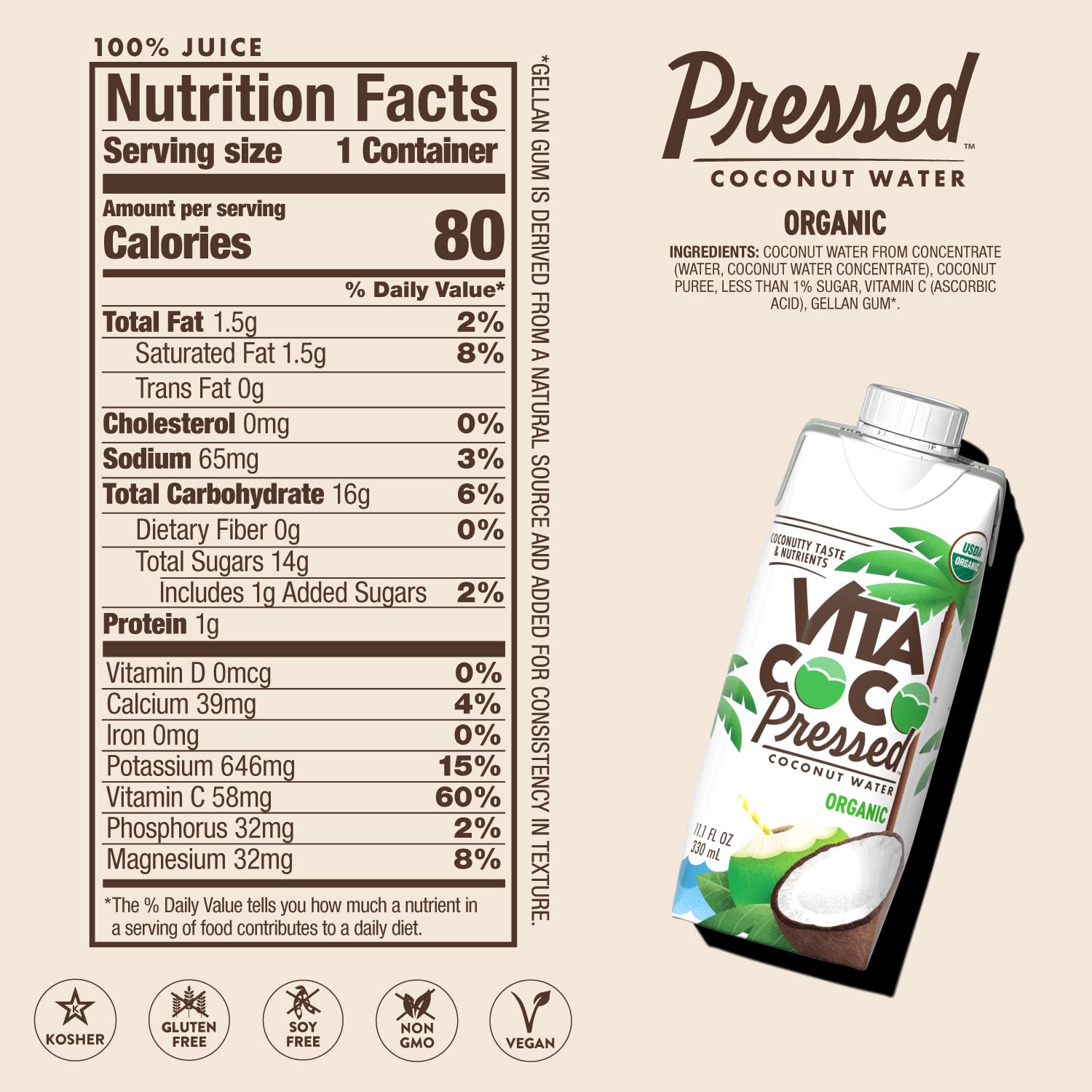 Snapklik.com : Vita Coco Organic Coconut Water, Pressed A More ...