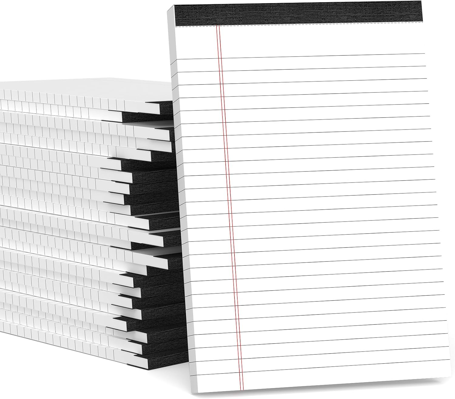 Amazon.com : 24 Pack Small Legal Pads 5x8 White Note Pads 5x8 College ...