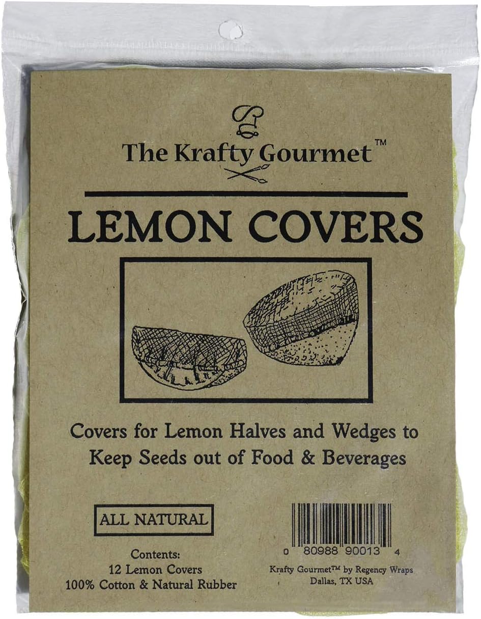 Amazon.com: Krafty Gourmet Lemon Stretch Wraps, Lemon Covers, Enjoy ...