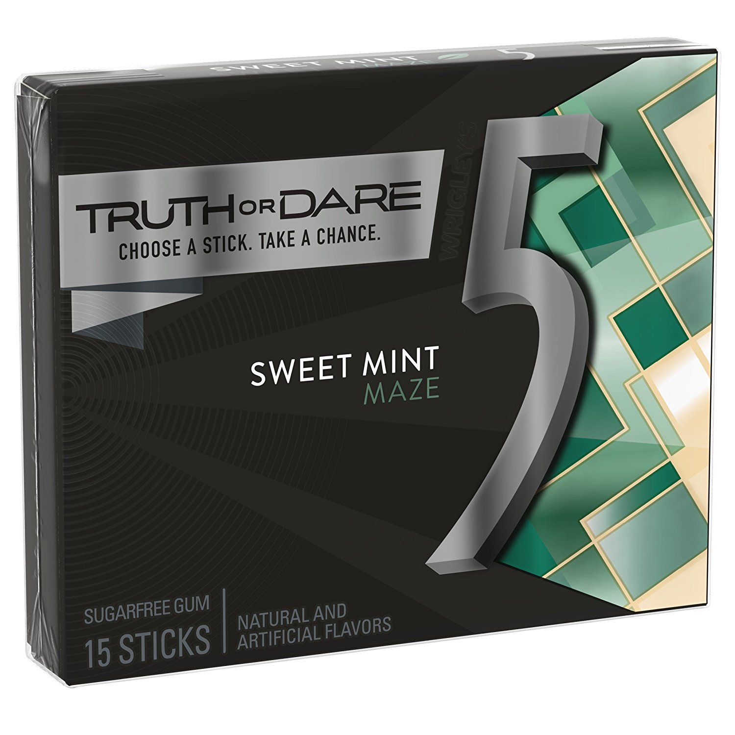 Amazon.com : Product Of Wrigleys 5, Gum Sweet Mint , Count 10 (15S) - Gum / Grab Varieties ...