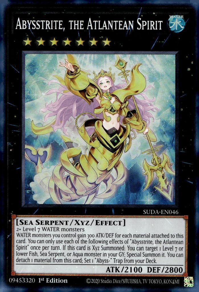 Amazon.com: Abysstrite, The Atlantean Spirit - SUDA-EN046 - Super Rare ...