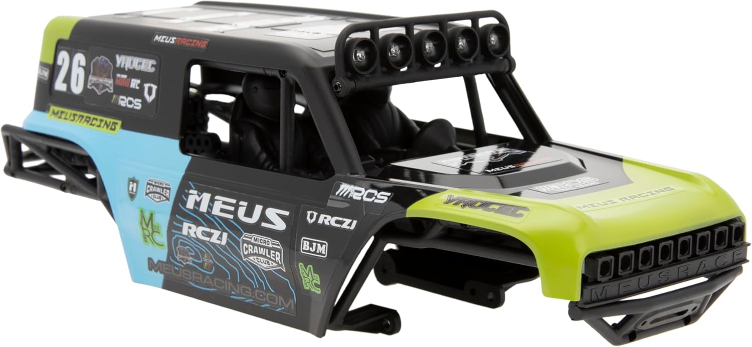 MEUS Racing MB18 TRX4M Body & Chassis Kit for Traxxas TRX4M Defender ...