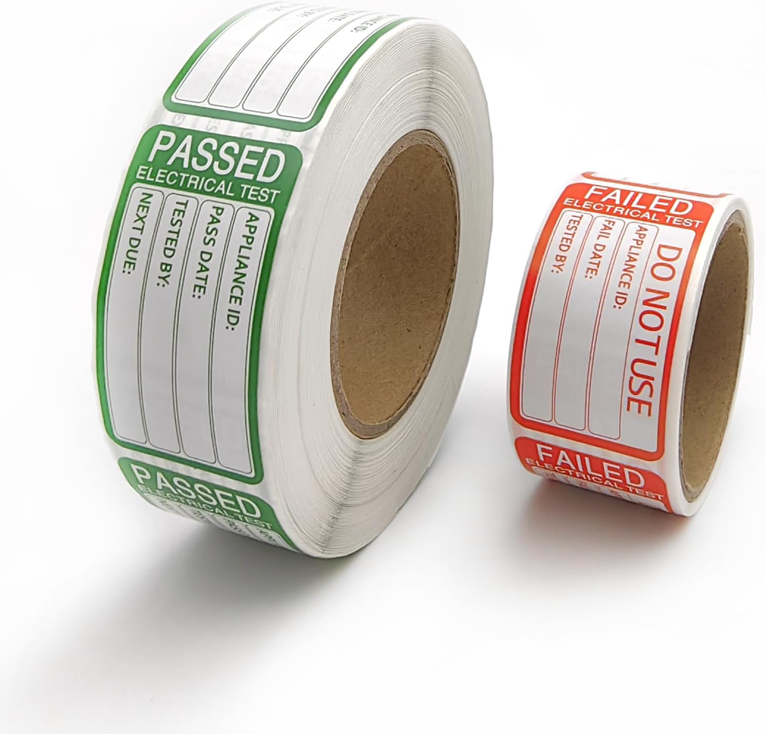 500 Labels PAT Testing Stickers Passed, 50 Labels Failed PAT Test ...