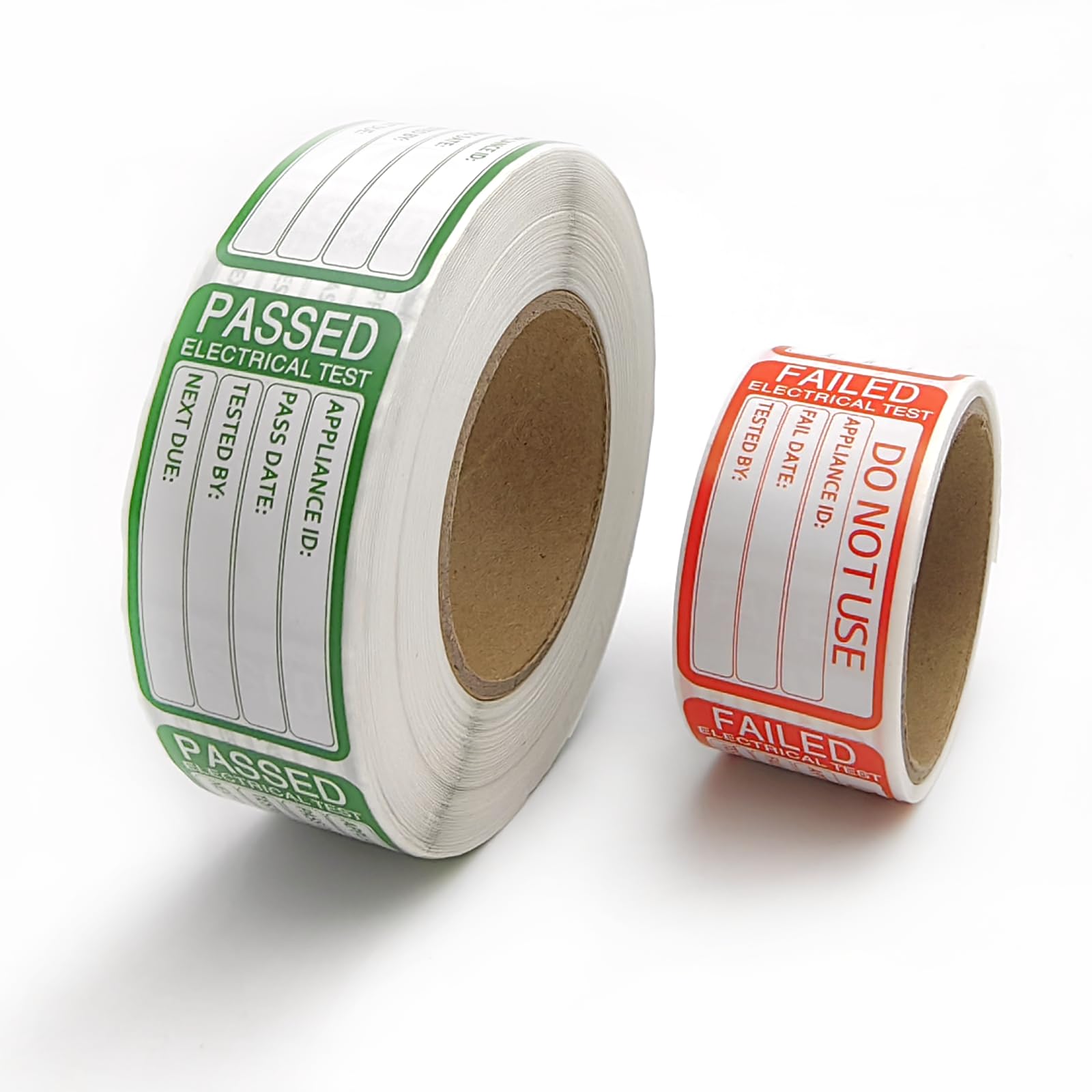 500 Labels PAT Testing Stickers Passed, 50 Labels Failed PAT Test ...