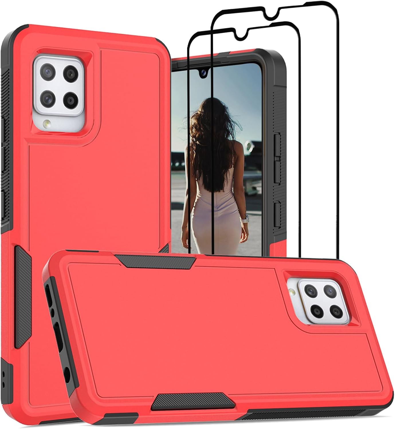 Amazon.com: Jeylly Compatible with Samsung A42 5G Case Military Grade ...