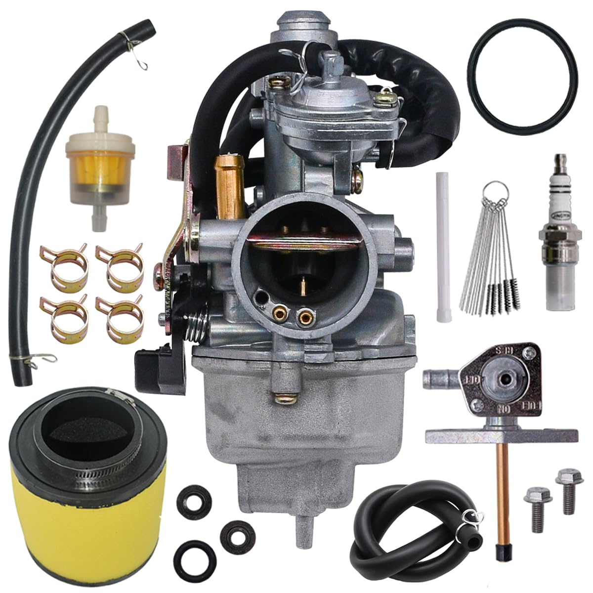 Amazon.com: TRX 250 Carburetor Fits for Honda TRX 250 Recon 250 TRX250TE TRX250TM 1997-2001 2002 ...